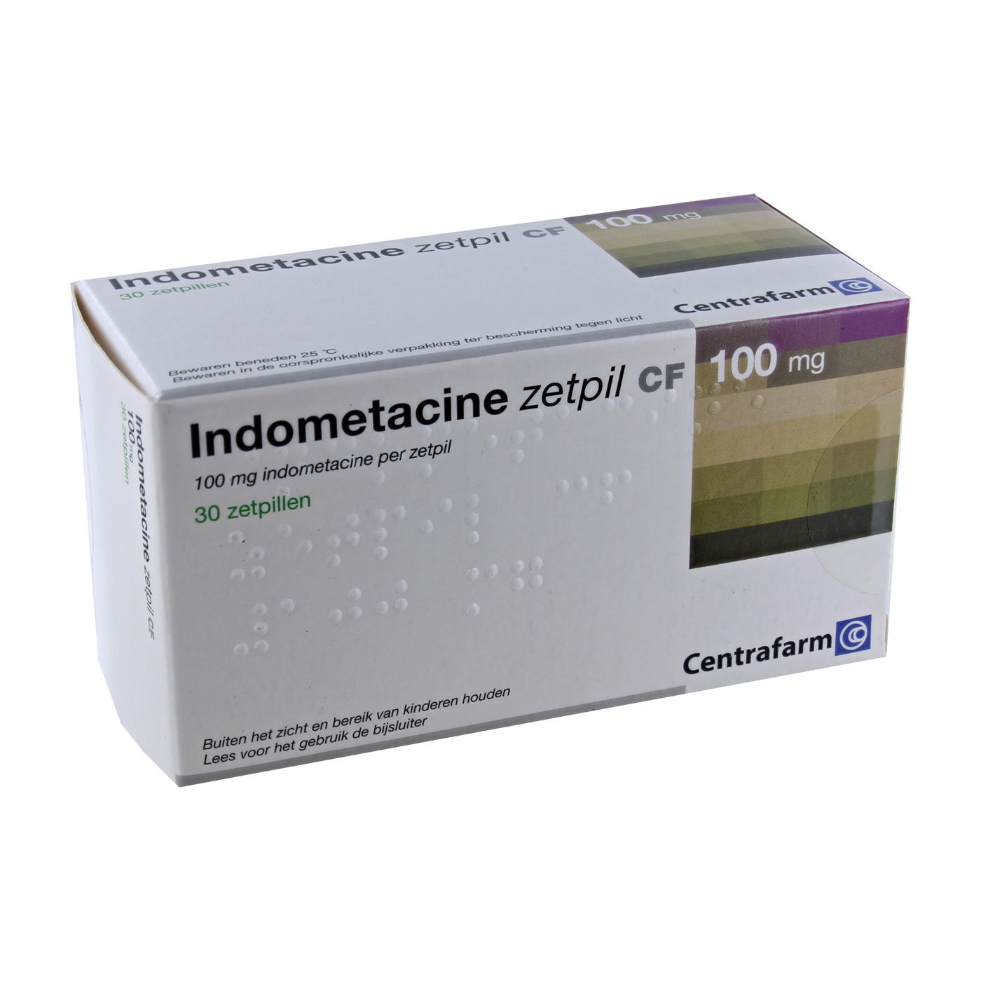 Indometacine Cf Zetpil 100mg 30 st - Medicijnen.nl