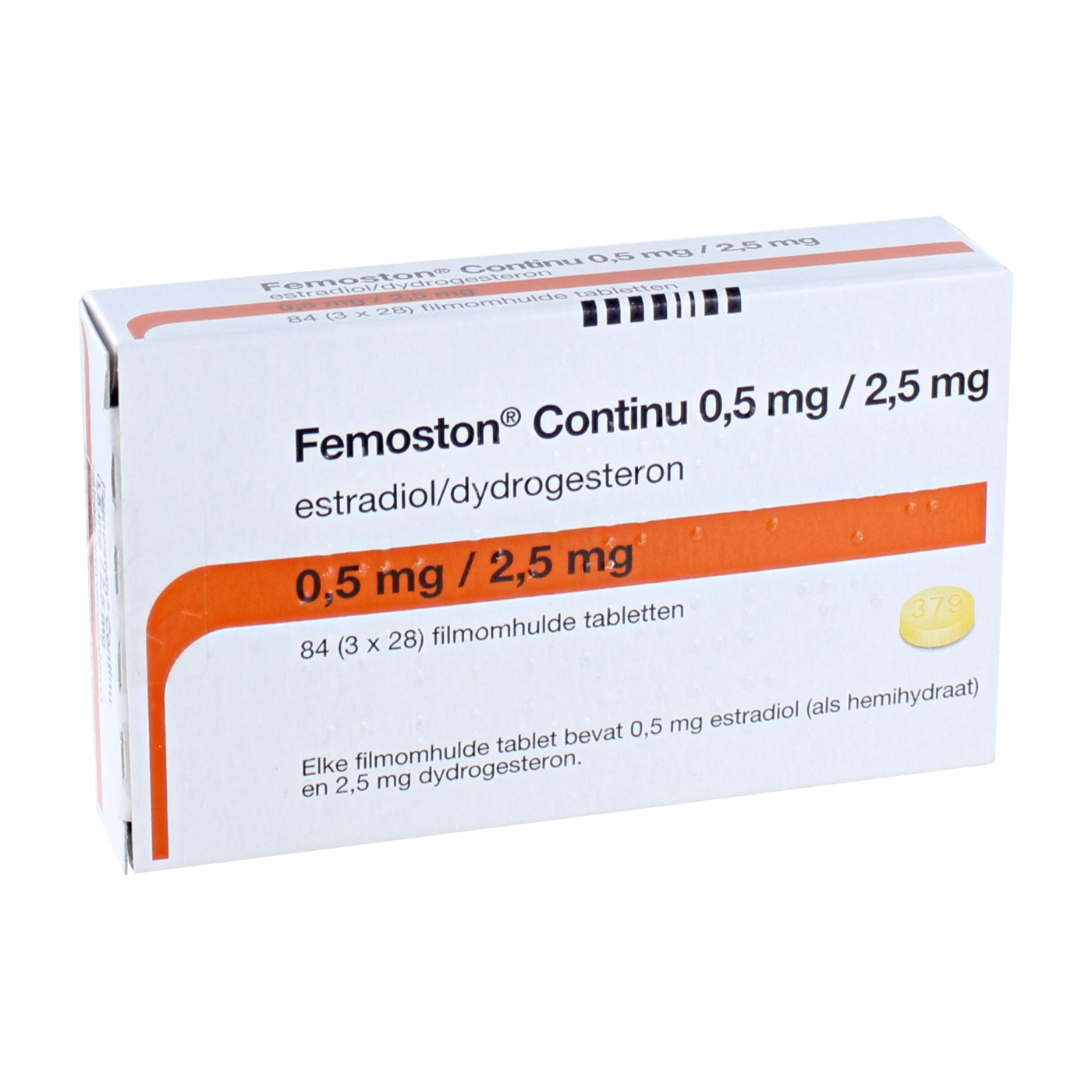 Femoston continu 0,5/2,5mg 84 tabletten - Medicijnen.nl