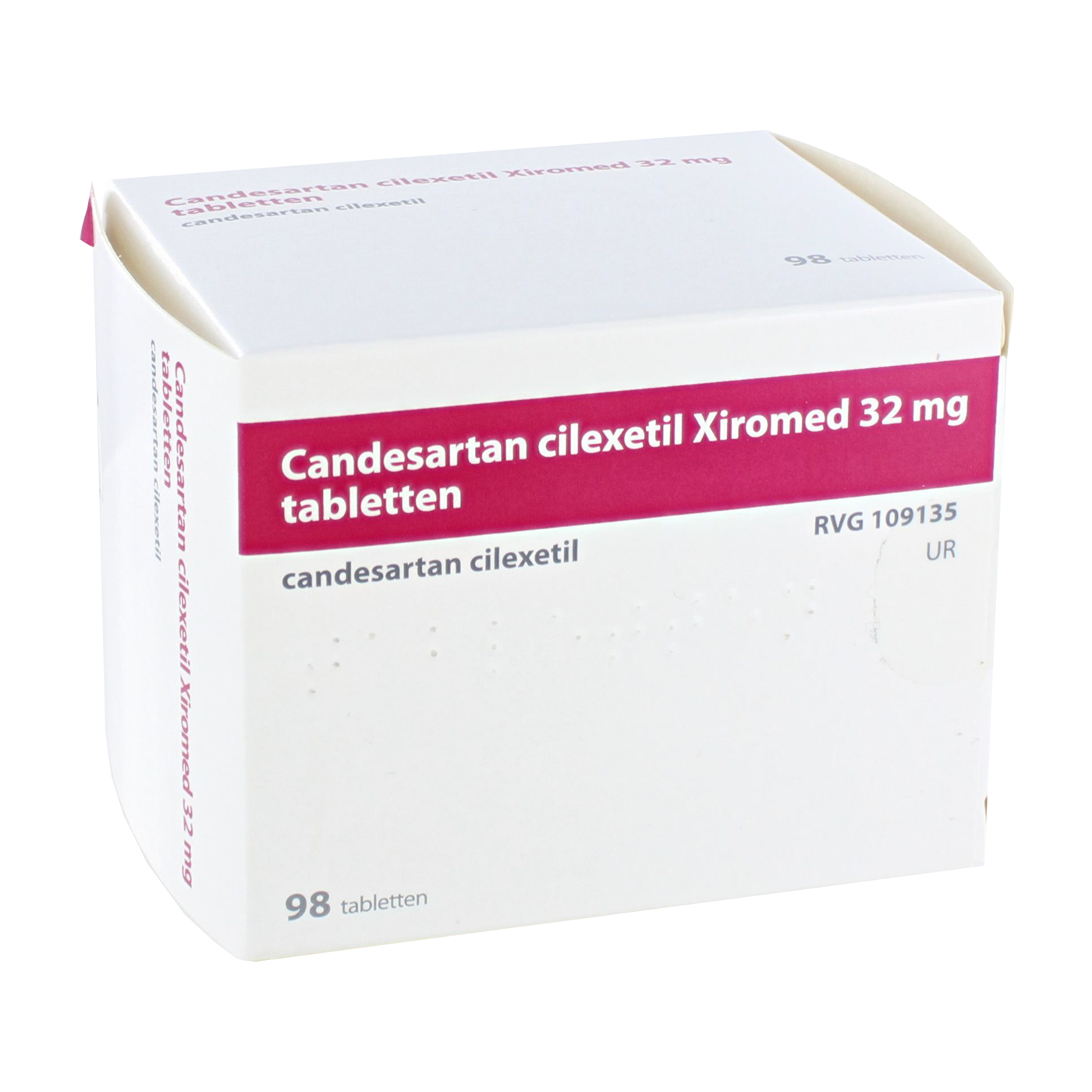 Candesartan Cilexetil Xiromed Tablet 32mg 98 st - Medicijnen.nl