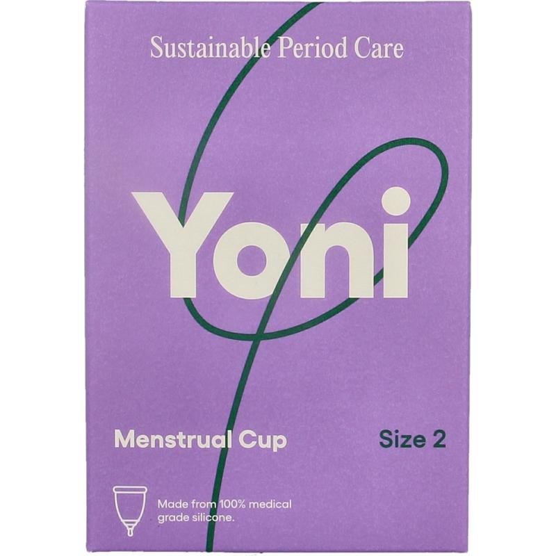 Yoni Menstruatiecup maat 2 1st - Medicijnen.nl