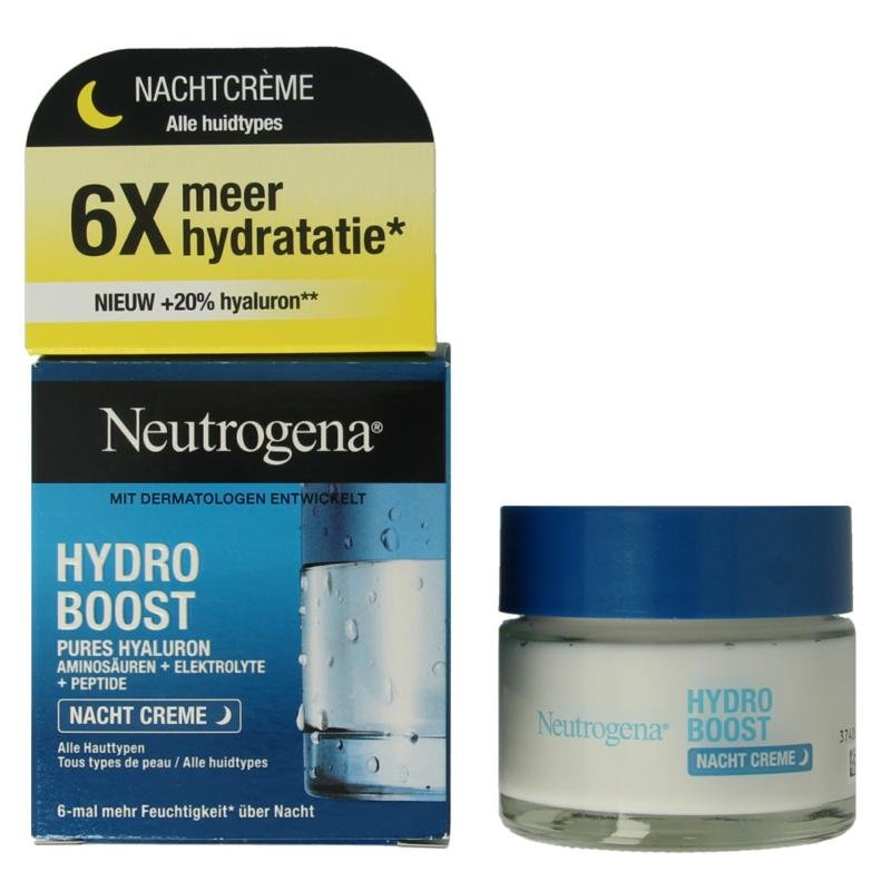 Neutrogena Hydro boost sleeping mask cream 50ml - Medicijnen.nl