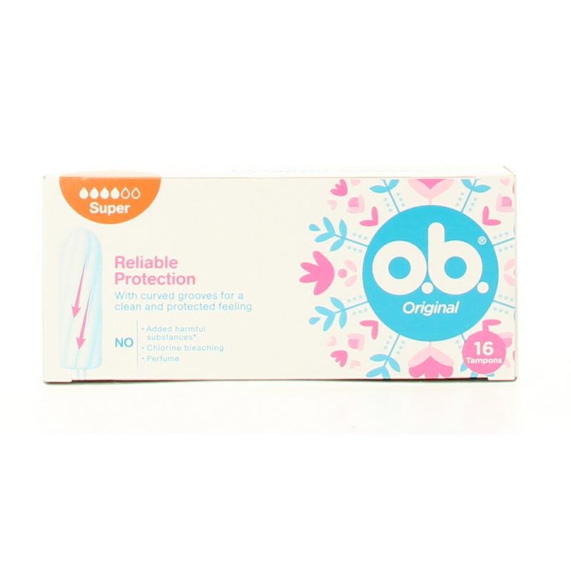 OB Tampons super 16st - Medicijnen.nl