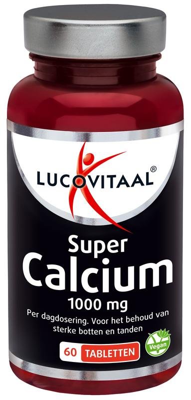 Lucovitaal Calcium super 1000mg 60tb - Medicijnen.nl