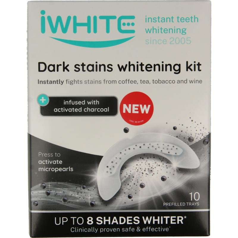 Iwhite Instant whitening kit dark stains 10st - Medicijnen.nl