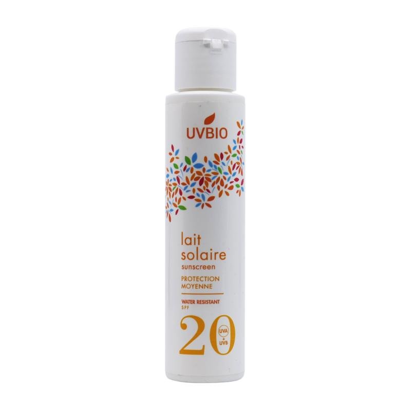 Uvbio Sunscreen bio SPF20 100ml - Medicijnen.nl