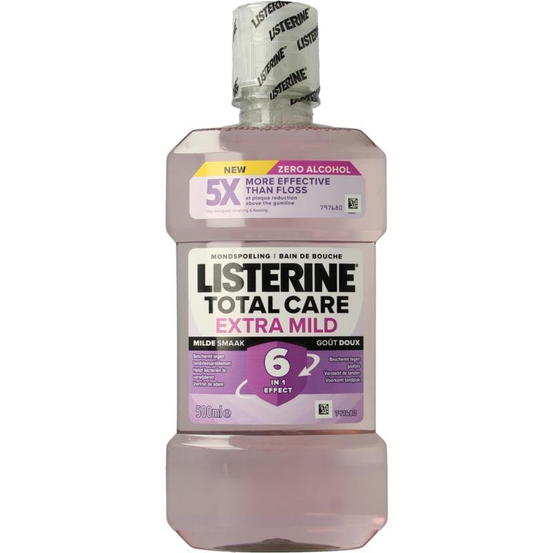 Listerine Mondwater extra mild 500ml - Medicijnen.nl