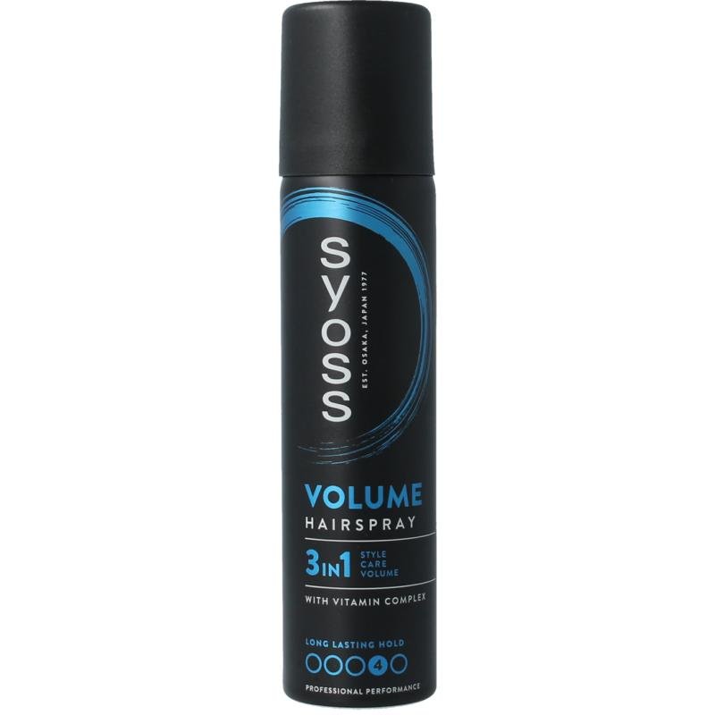 Syoss hairspray volume lift 75ml - Medicijnen.nl
