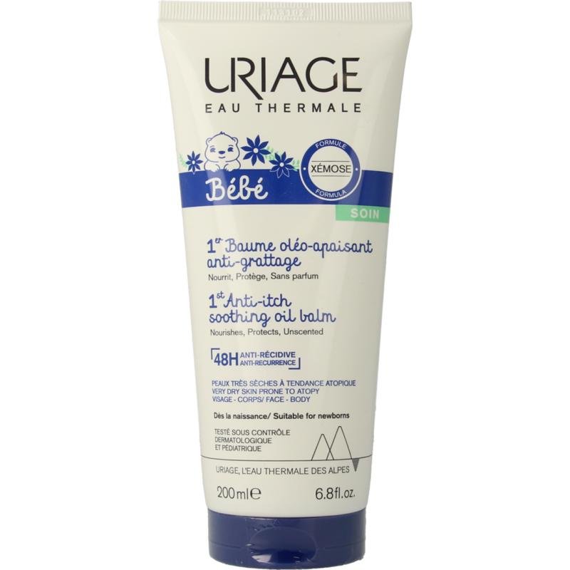 Uriage Bebe 1ere baume oleo apaisante 200ml - Medicijnen.nl