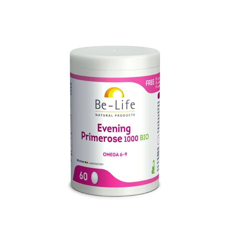 Be-Life Evening primrose 1000 bio 60ca - Medicijnen.nl