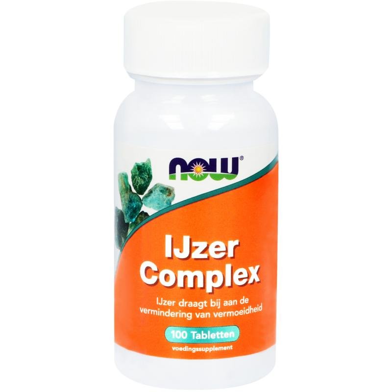 NOW IJzer complex 100tb - Medicijnen.nl