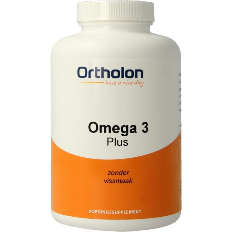 Ortholon Omega 3 plus 220sft - Medicijnen.nl