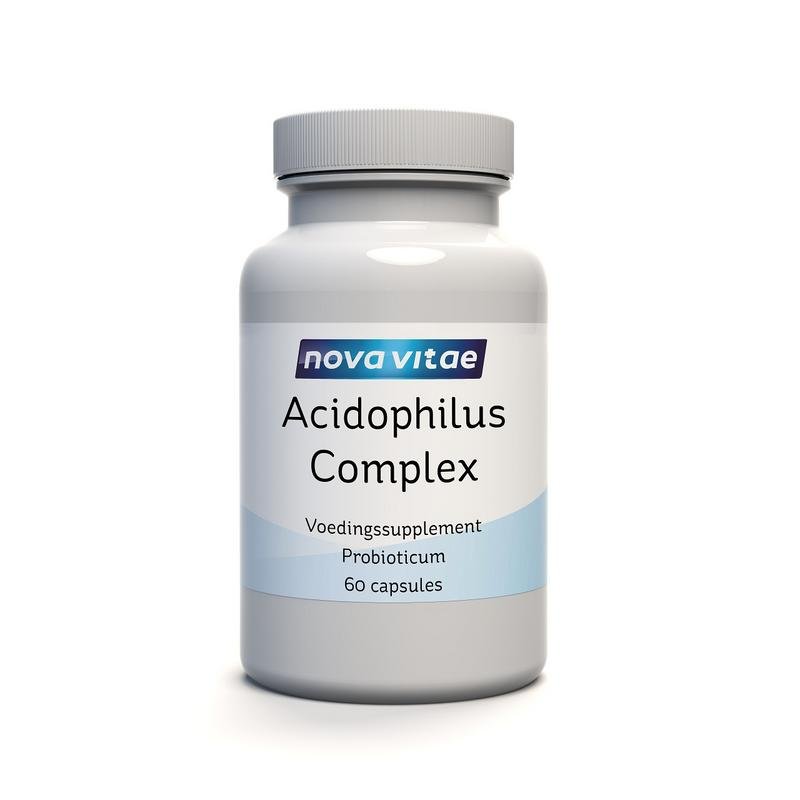 Nova Vitae Acidophilus complex 60ca - Medicijnen.nl