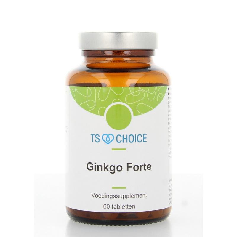TS Choice Ginkgo forte 60tb - Medicijnen.nl