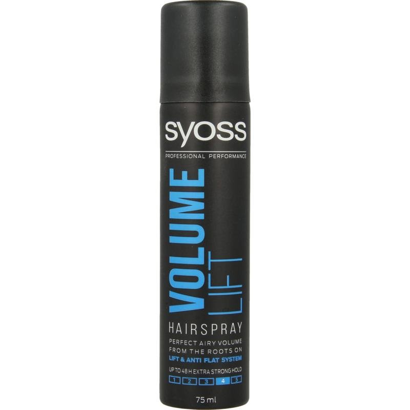 Syoss Volume lift haarspray 75ml - Medicijnen.nl