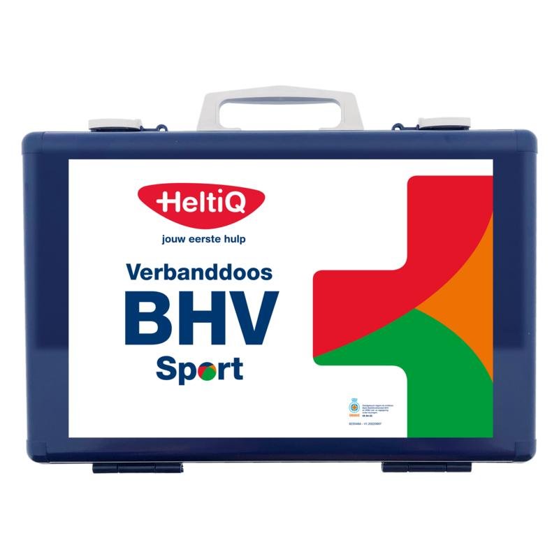Heltiq BHV verbanddoos modulair sport (blauw) 1st - Medicijnen.nl