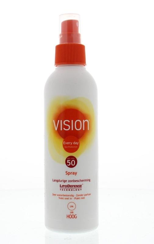 Vision High spray SPF50 180ml - Medicijnen.nl