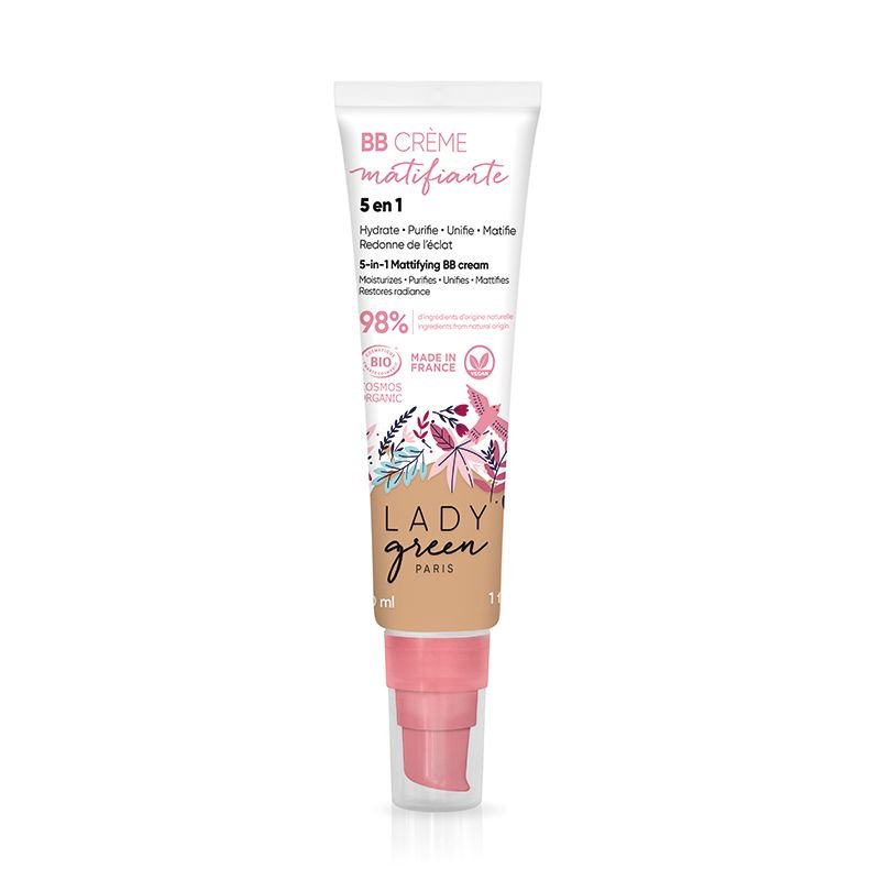 Lady Green BB Cream 5-in-1 medium 30ml - Medicijnen.nl