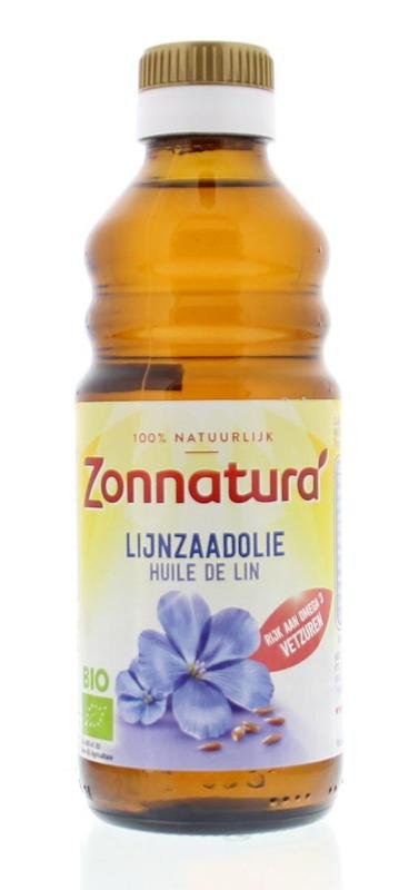 Zonnatura Lijnzaadolie bio 250ml - Medicijnen.nl