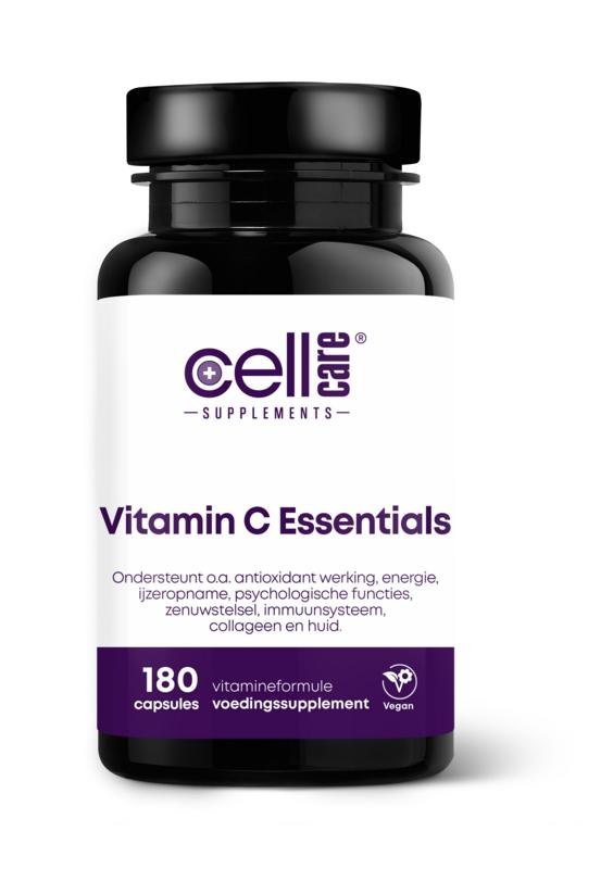 Cellcare Vitamine C essentials 180vc - Medicijnen.nl