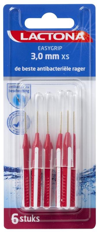 Lactona Easygrip XS 3mm 6st - Medicijnen.nl