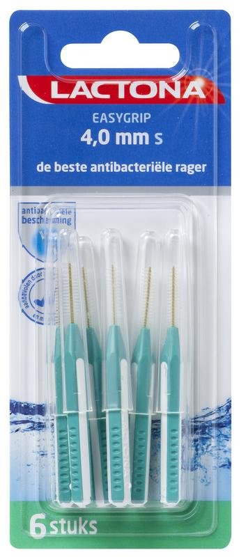 Lactona Easygrip S 4.0mm 6st - Medicijnen.nl