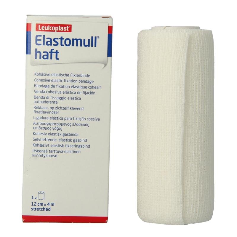 Elastomull Fixatiewindsel haft 4m x 12 cm 45474 1st - Medicijnen.nl
