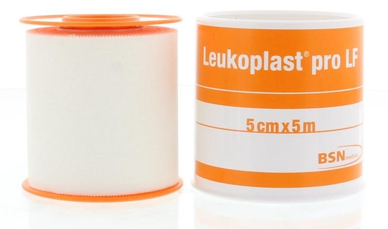 Leukoplast Hechtpleister pro LF 5m x 5cm 1st - Medicijnen.nl