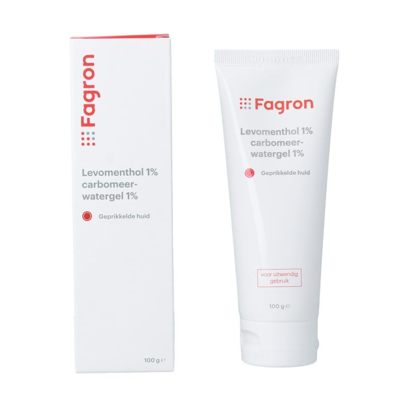Fagron Levomenthol 1% carbomeer D & B 100g - Medicijnen.nl