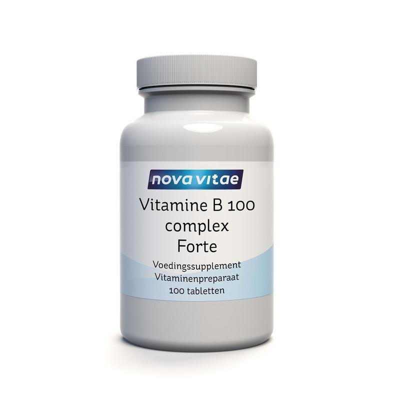 Nova Vitae Vit B 100 complex 100tb - Medicijnen.nl