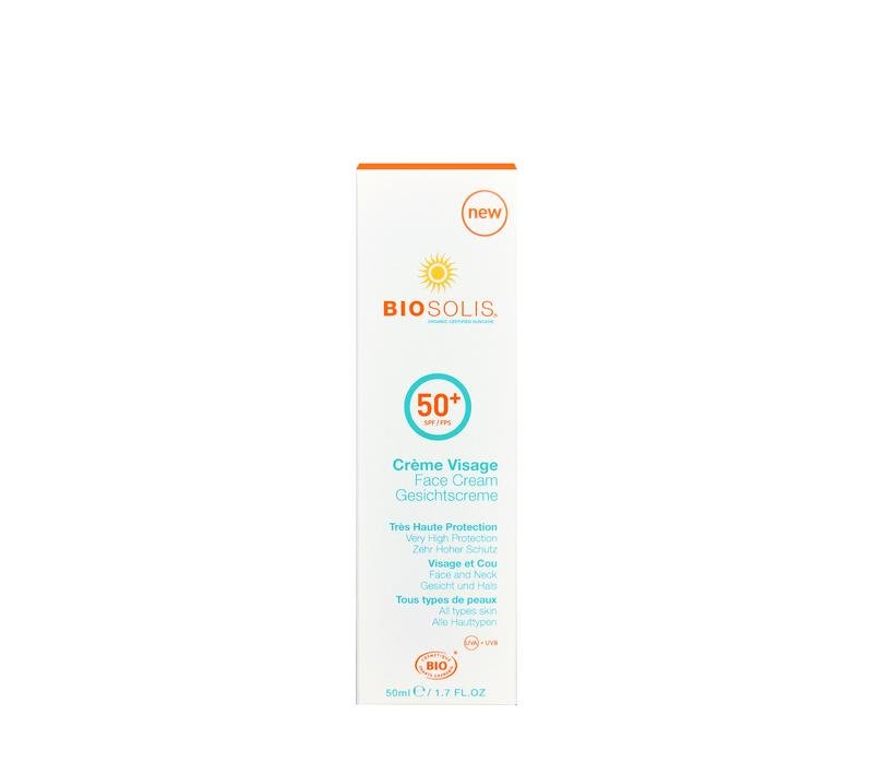 Biosolis Face cream SPF50 50ml - Medicijnen.nl