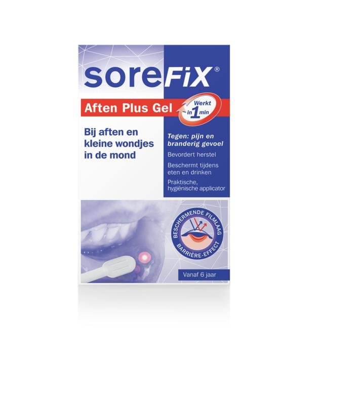 Sorefix Aften plus gel potje 7ml - Medicijnen.nl