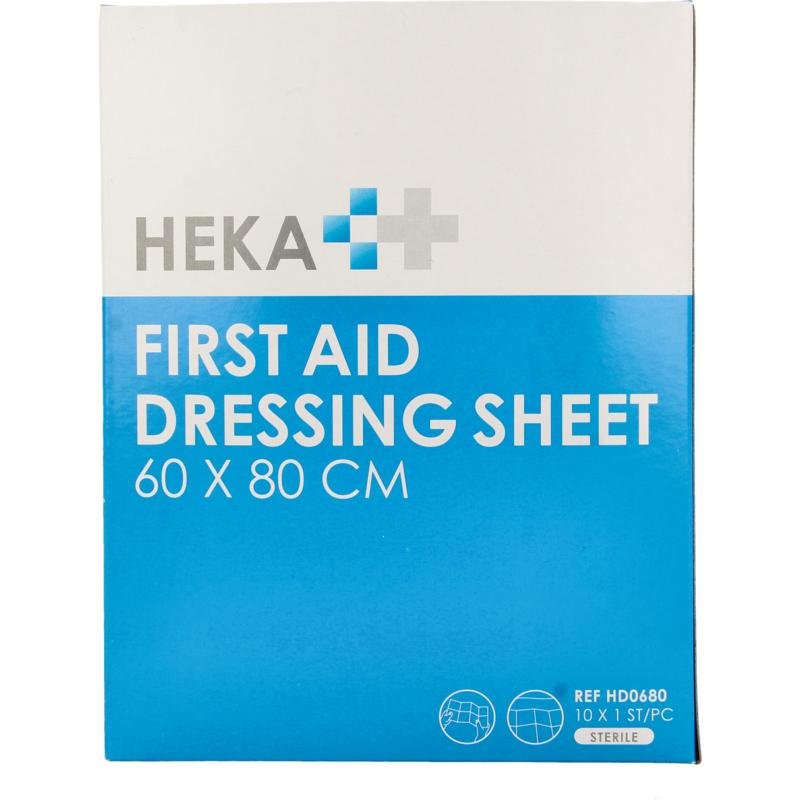 Heka Verbanddoek 60 x 80cm 10st - Medicijnen.nl