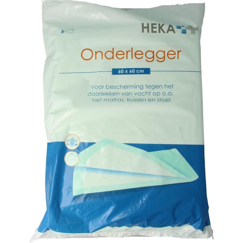 Heka Fluffpull onderlegger 60 x 60cm 8st - Medicijnen.nl