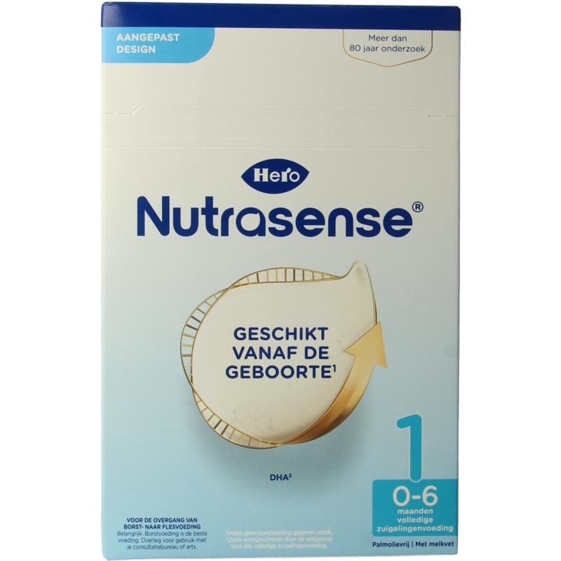 Hero Nutrasense zuigelingenmelk 1 (0-6mnd) 700g - Medicijnen.nl