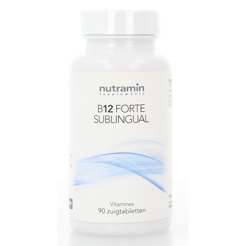 Nutramin NTM B12 Forte sublingual 90zt - Medicijnen.nl