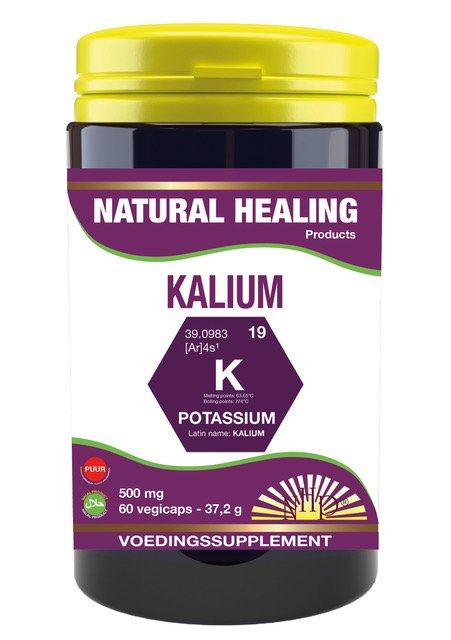 NHP Kalium 500mg 60vc - Medicijnen.nl