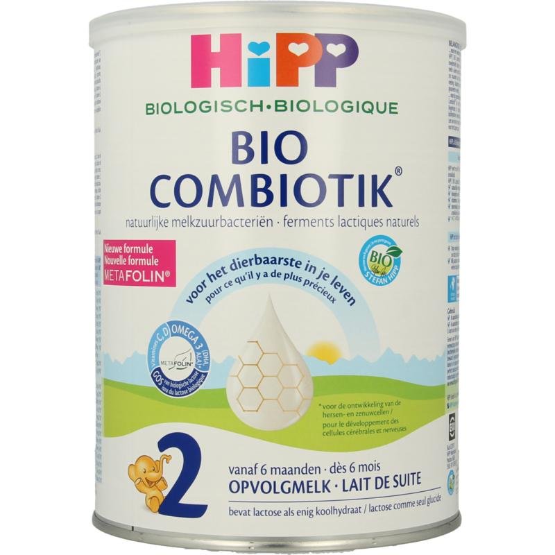 Hipp 2 Combiotik opvolgmelk bio 800g - Medicijnen.nl