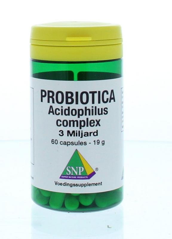 SNP Probiotica acidophilus complex 3 miljard 60ca - Medicijnen.nl