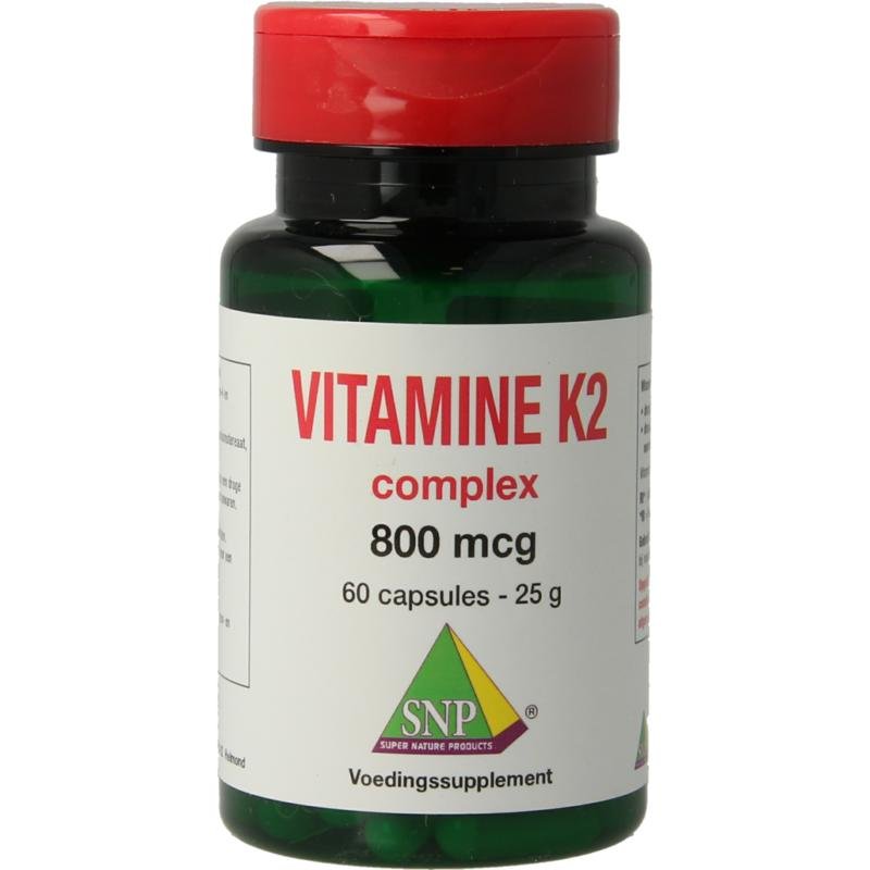 SNP Vitamine K2 complex 800mcg 60ca - Medicijnen.nl