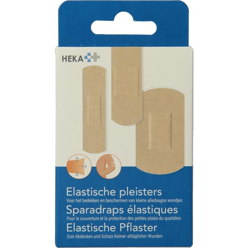 Heka Elastische pleister mix 20st - Medicijnen.nl