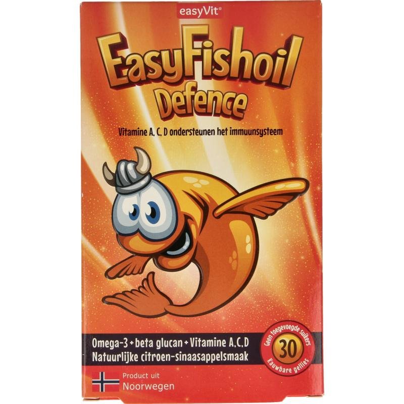 Easyvit Easyfishoil defence 30st - Medicijnen.nl