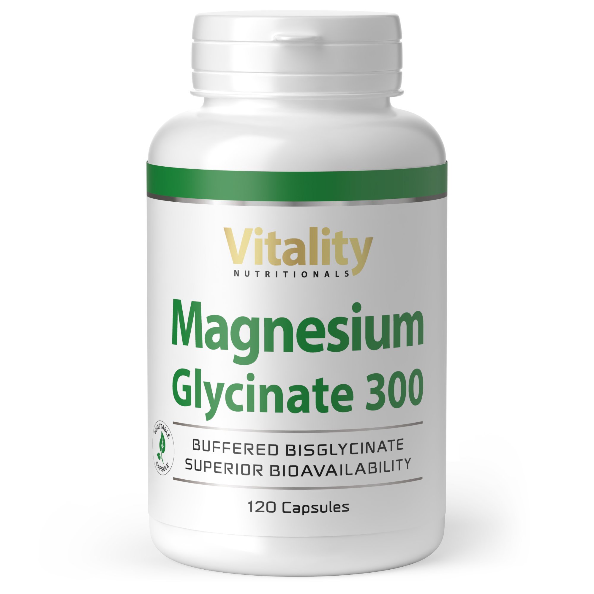 Magnesiumglycinat 300 kapsler | VitaminExpress